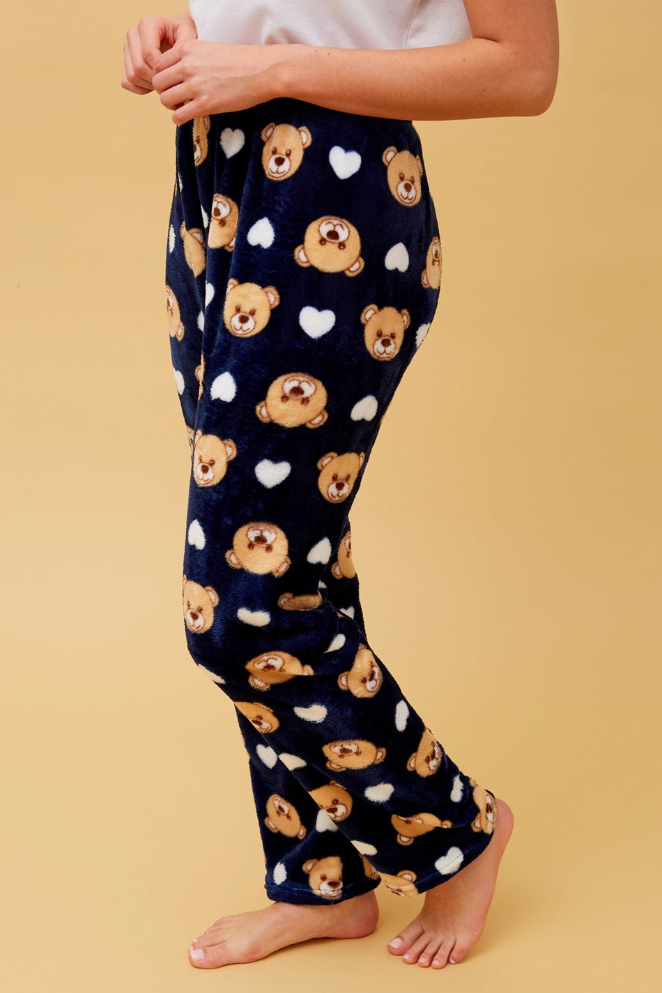 Lee teddy print plush pyjama pants & Buy Online & Femme Connection