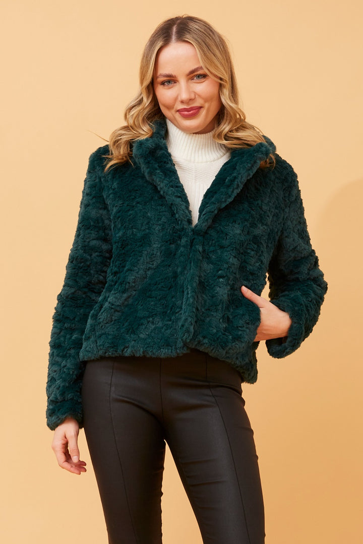 Faux Fur & Teddy Jackets & FEMME Connection