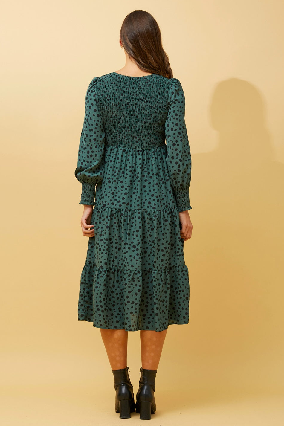 Sherry animal print midi dress & Buy Online & Femme Connection