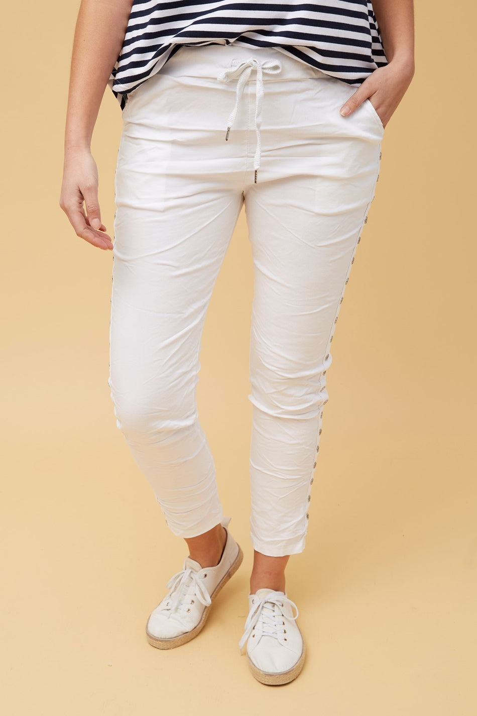 Janja studded jogger pants & Buy Online & Femme Connection