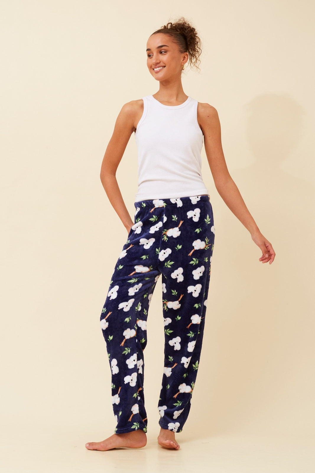 Buy Women's Fluffy Pyjama Pants Online Australia & FEMME Connection