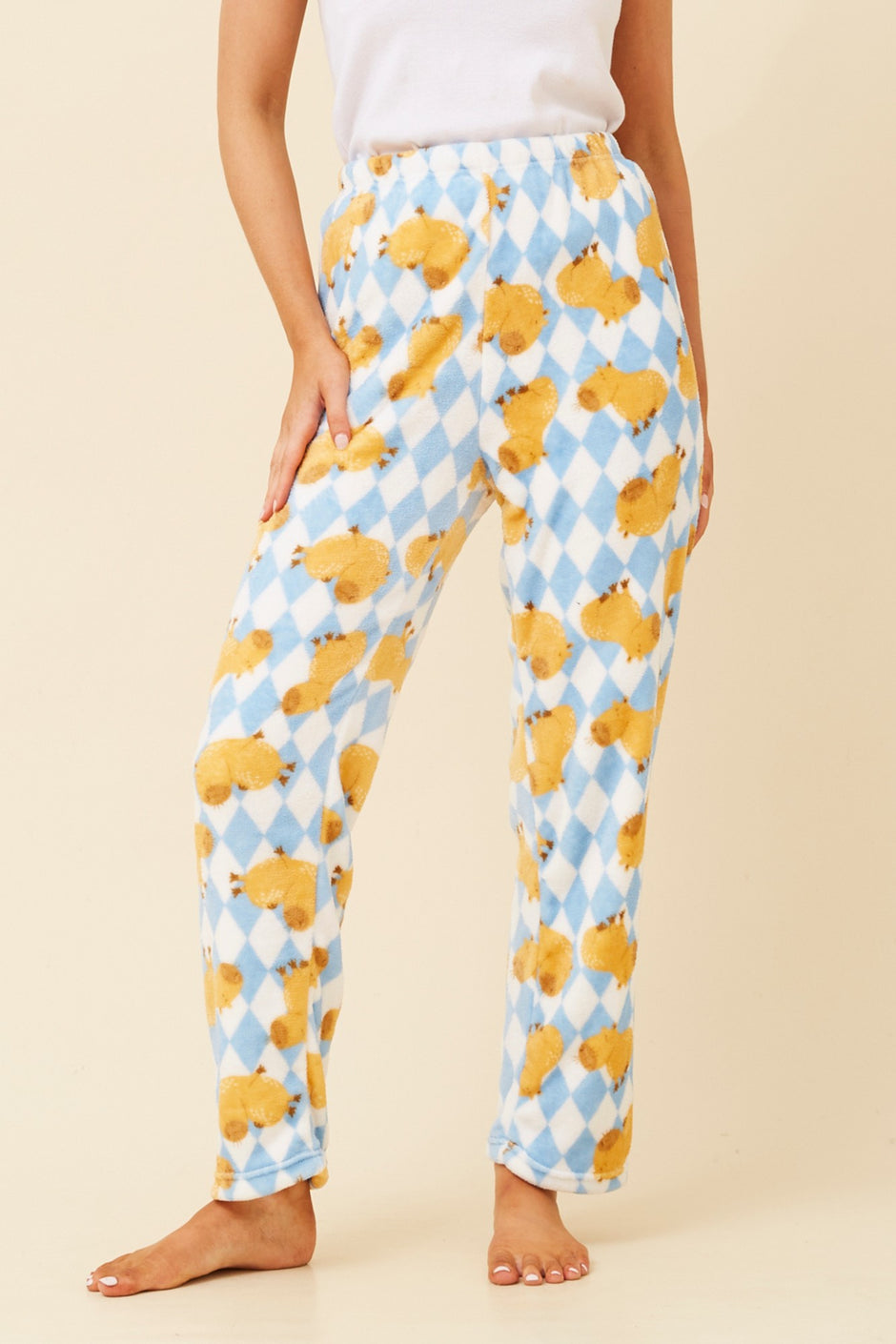 Buy Women's Fluffy Pyjama Pants Online Australia & FEMME Connection