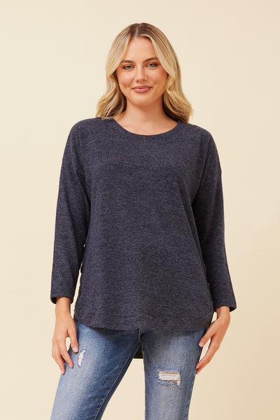 Evan button detail top & Buy Online & Femme Connection